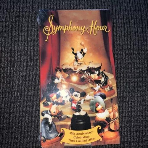 NEW Sealed Promo WDCC Symphony Hour 55th Anniversary Celebration VHS ...