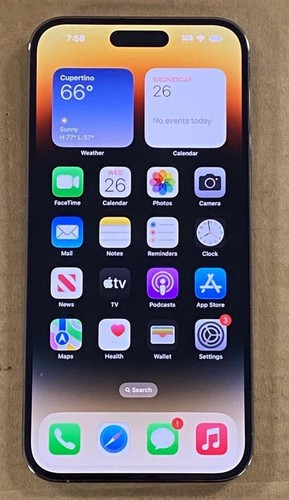 APPLE IPHONE 14 PRO MAX 128GB GOLD (SPECTRUM) USED. | eBay