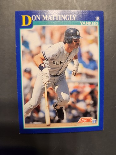 1991 Score - #23 Don Mattingly-New York Yankees | eBay