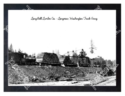 Historic Long-Bell Lumber Co. - Longview, Washington Track Gang ...