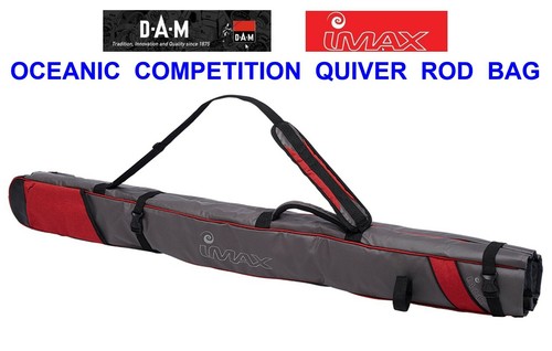 DAM IMAX OCEANIC COMPETITION QUIVER ROD BAG SEA FISHING BEACHCASTER ROD ...