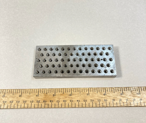 Machinist Made Block Set Up Threaded Holes 5" x 2-1/16" x 1/2" | eBay