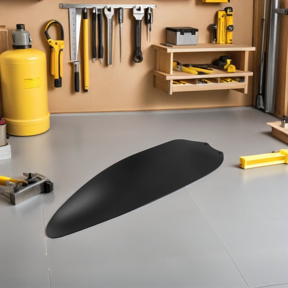 Plastic Ceiling Fan Replacement Blade (Black)- Weatherproof Fan Parts ...