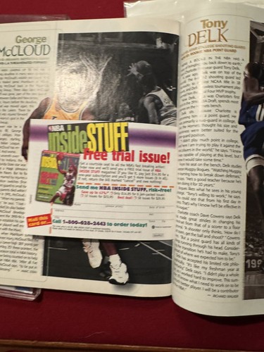 May 1997 NBA Inside Stuff Basketball Magazine Michael Jordan Chicago W ...