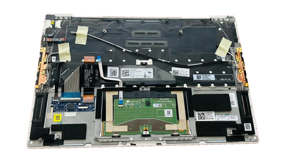 GENUINE Dell XPS 13 9300 Palmrest Touchpad Keyboard GT8XM T0HDM M60X1 ...
