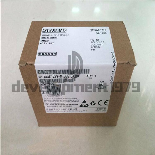 1PCS NEW Siemens S7-1200 SM1232 6ES7232-4HB32-0XB0 6ES7 232-4HB32-0XB0 ...