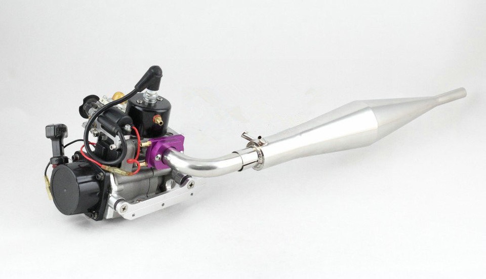 #202 Stainless Steel Exhaust Pipe Tuned Pipe for 26cc Zenoah RC Boat ...