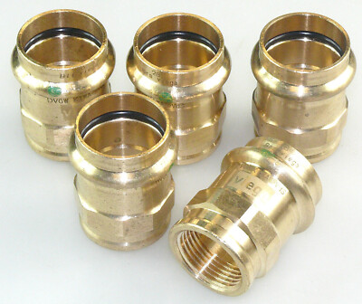 5 x VIEGA SANPRESS ÜBERGANGSSTÜCK 28 MM x 3/4" IG PRESSFITTING ...