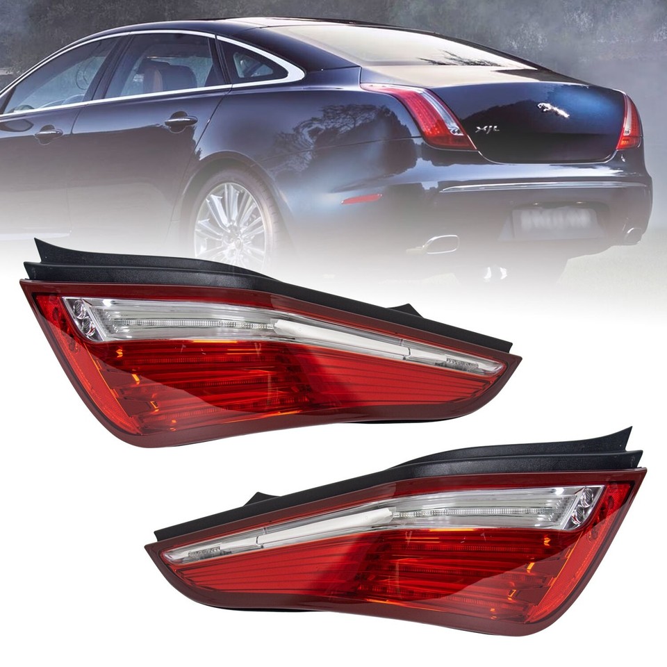 Pair Car LED Taillight Assembly For Jaguar XJ XJL 2010-2015 Tail Light ...