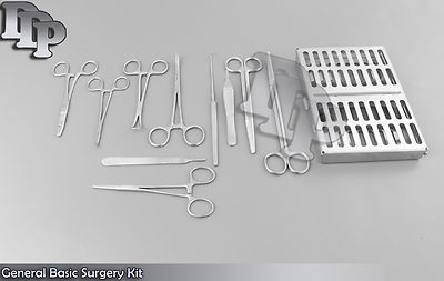 New O.R Grade General Basic Surgery Kit ! Spay Pack Dental Surgical Instruments | eBay