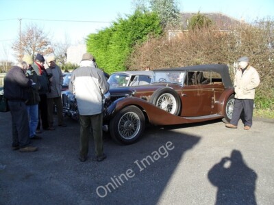 Photo 6x4 New Year Day's Meet at The Elsted Inn- interested owners and ...