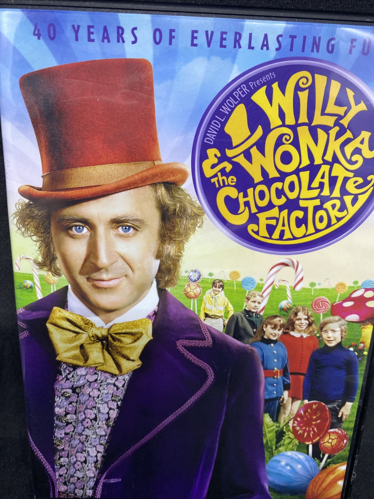 Willy Wonka and the Chocolate Factory (DVD, 2011, 40th Anniversay ...