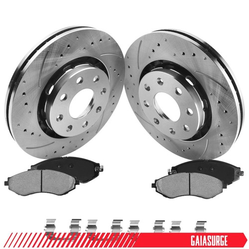 Front Disc Rotors Ceramic Brake Pads Kit for Chevrolet Aveo Aveo5 Spark ...