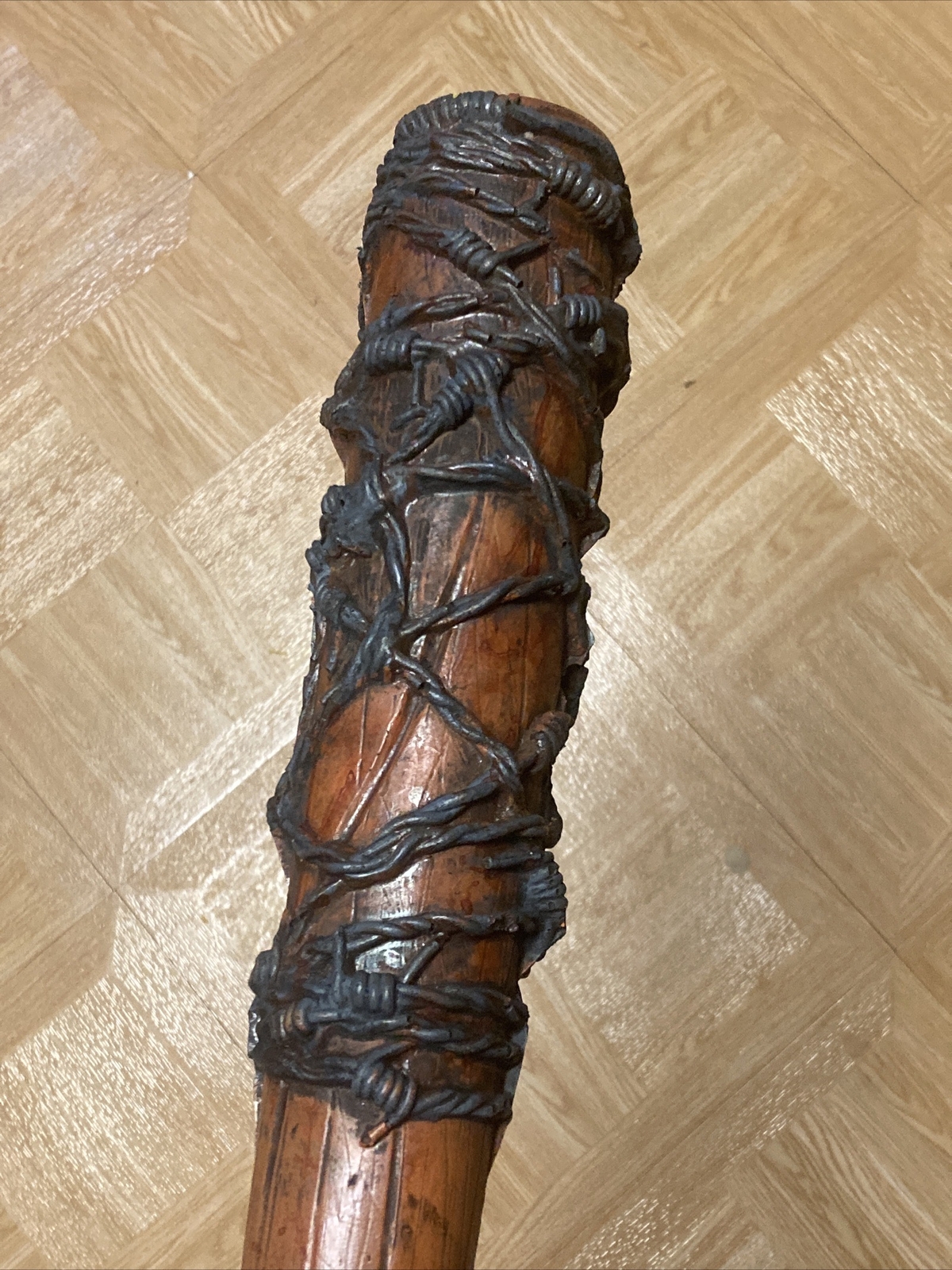 Lucile Baseball Bat The Walking Dead Prop Negan Costume Barbed Wire ...