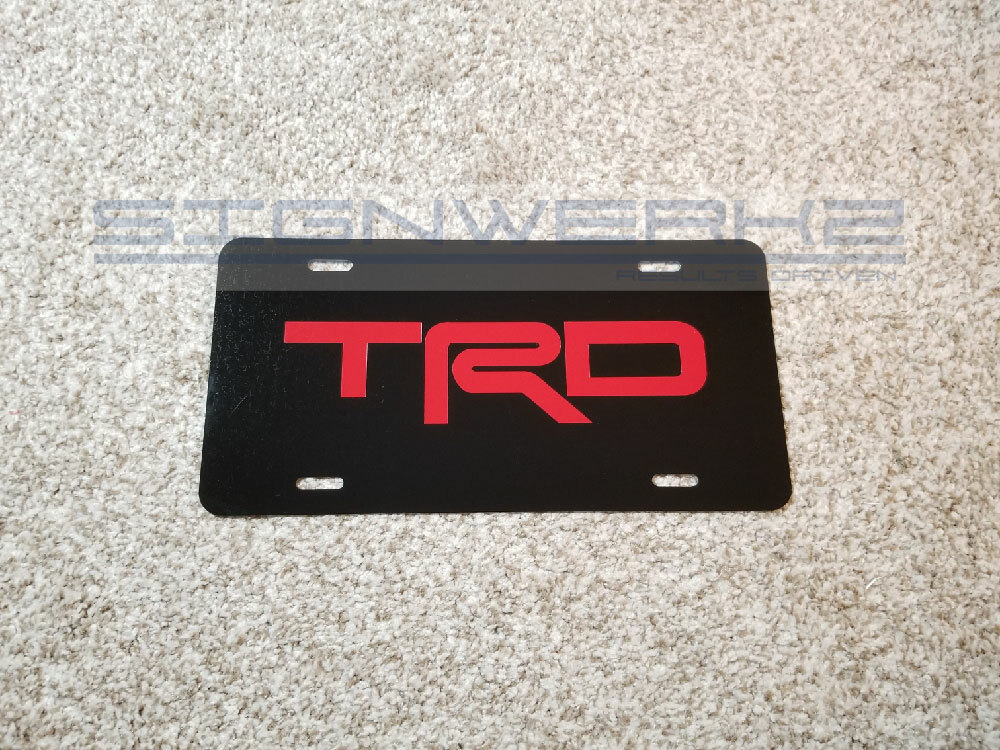 TRD License Plate metal novelty vanity plate | eBay