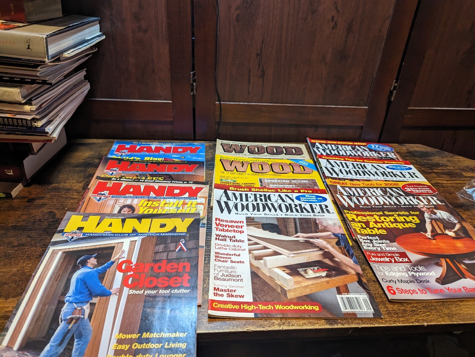WOOD WORKING MAGAZINES Better Homes and Garden Handy American Woodwork ...