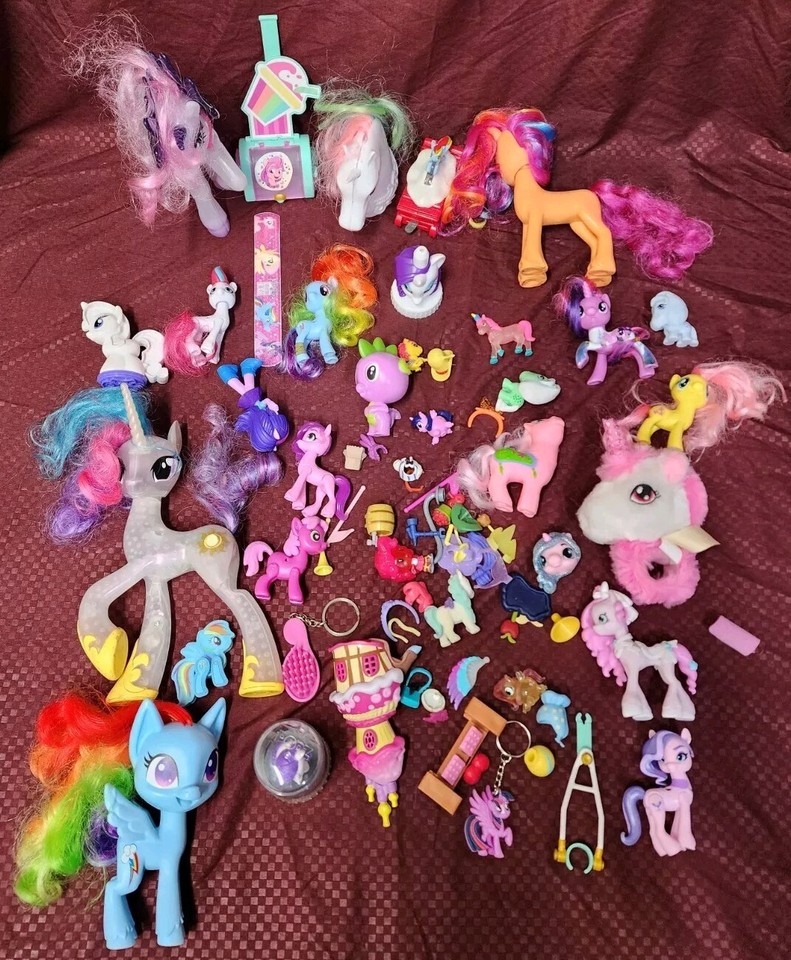 My Little Pony Lot Movie Friends Parts Accessories Bundle Set MLP ...