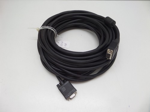 SECURITY CAMERA 50ft SVGA Video Cable 15-pin Male VGA Monitor Display ...