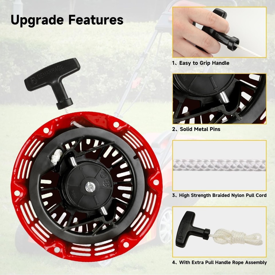 GX160 Pull Start Assembly Recoil Starter Cup for Honda GX200 GX160 1 ...