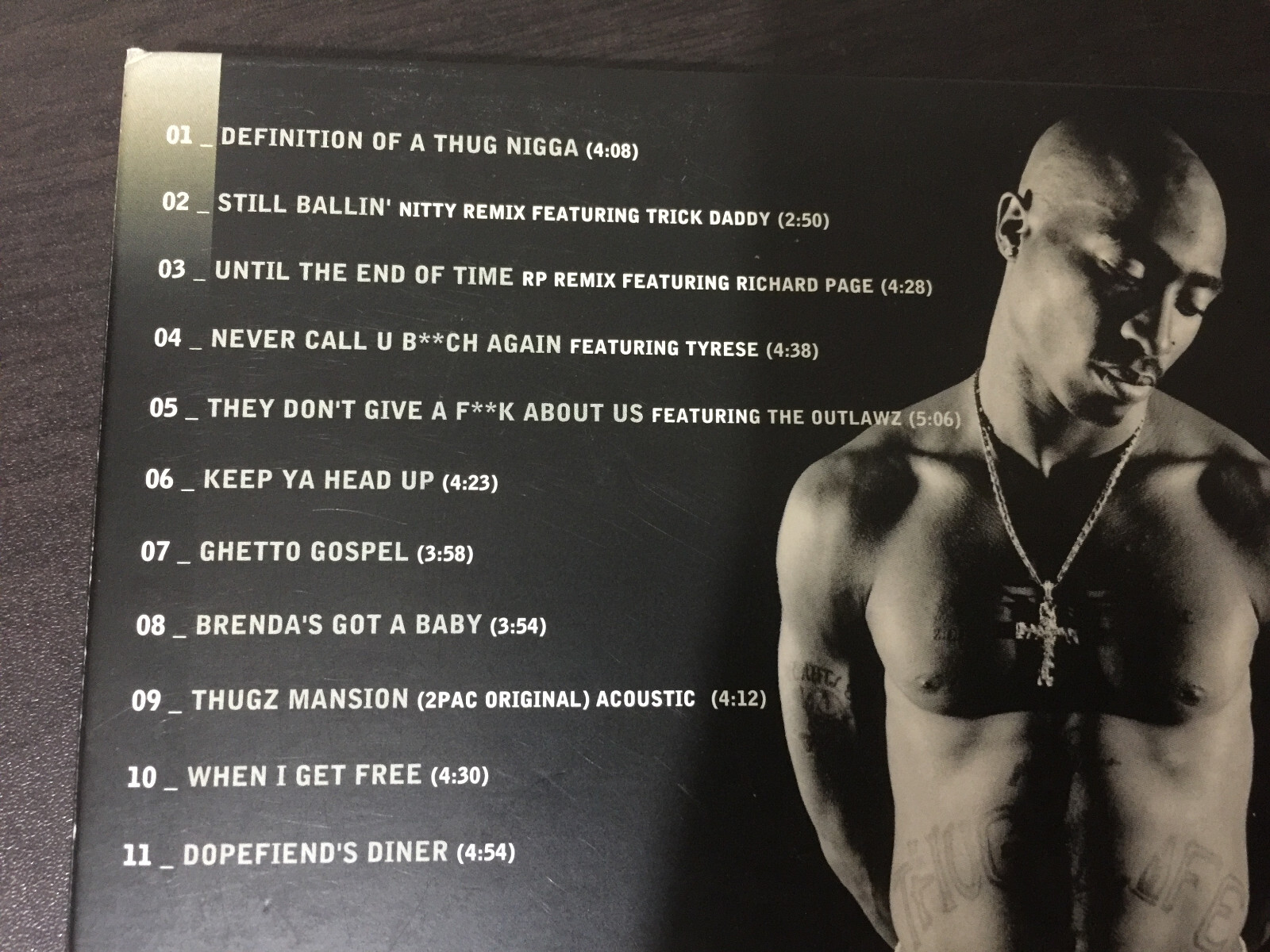 2pac shakur part 2 life best of tupac australian cd album digipak 2007 ...