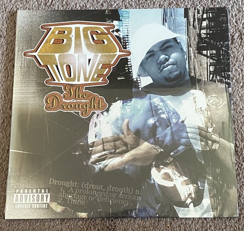 BIG TONE THE DROUGHT VINYL RECORD 12” LP NEW SEALED HIP HOP RAP ABB ...
