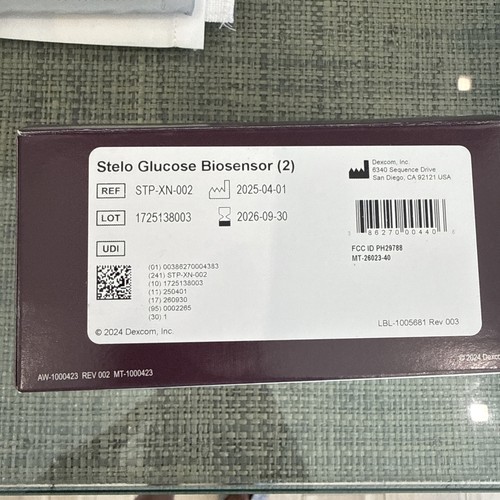 Stelo Glucose Biosensor Kit - 2 pack | eBay