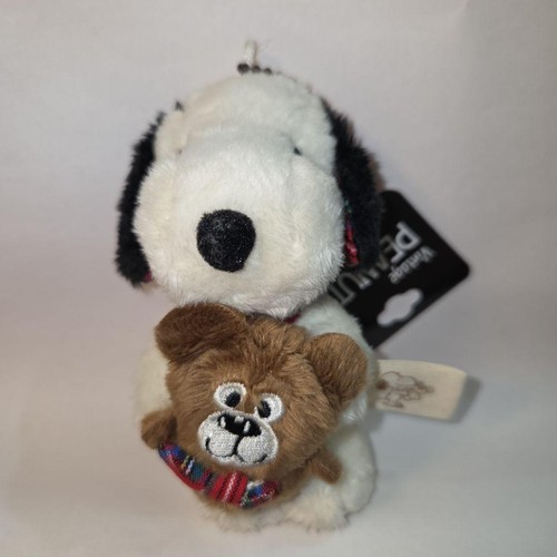 Snoopy & Bear Check Mascot Vintage Peanuts | eBay