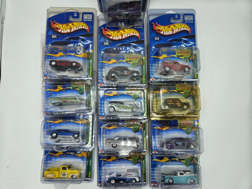 2002 Hot Wheels Limited Edition Series Full Set 001 to 012 On Cards ...
