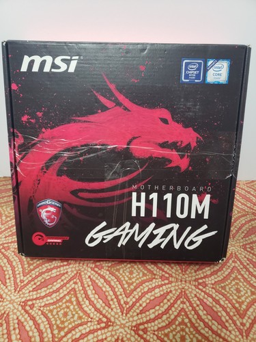 MSI H110M GAMING Motherboard Intel H110 LGA 1151 Micro-ATX | eBay