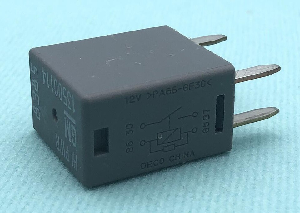 1Pce GM High Power 13500114 4-Pin（8385） 4 Terminal Multi-Use Relay | eBay