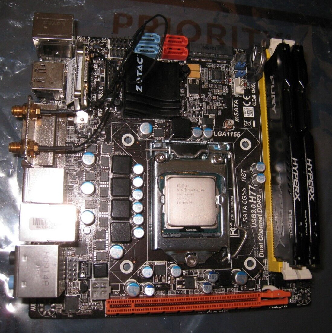 Zotac H77ITX-B-E Intel LGA 1155/Socket H2 Mini-ITX Small