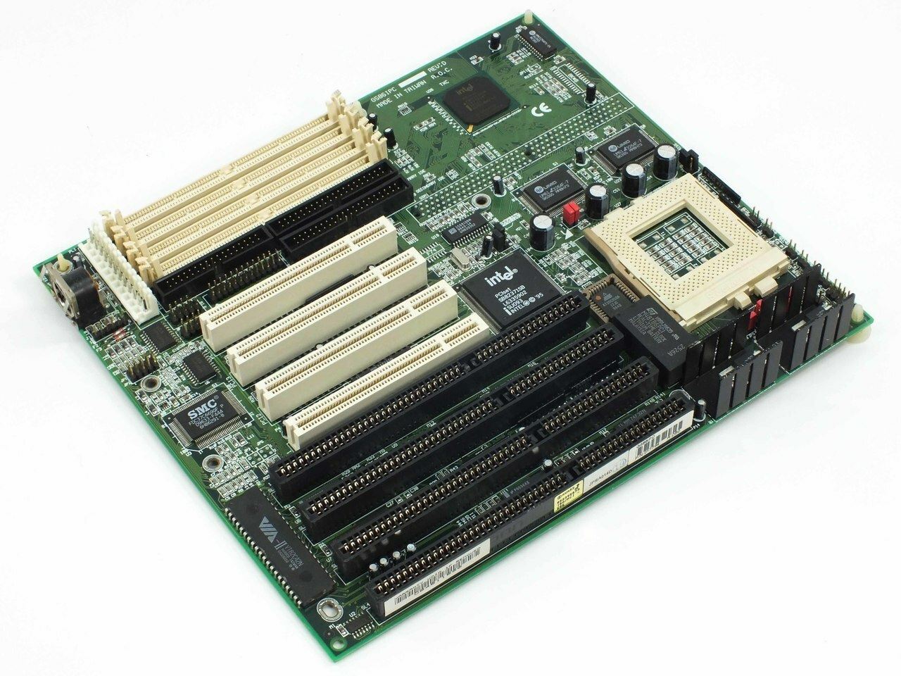 DFI G586IPC Socket 7 P/N:017764 Motherboard 4 ISA and 4 PCI Slots | eBay