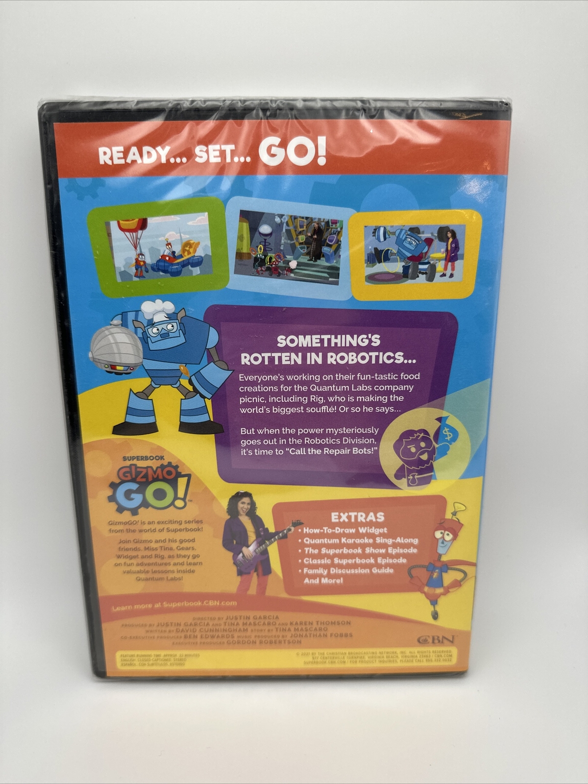 Superbook Gizmo Go! Call the Repair Bots! #3 Honesty GizmoGo! DVD | eBay