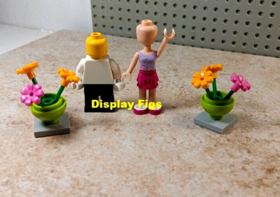 New LEGO Flower Pots Pink Yellow Petals Plants Silver Planters LIME ...