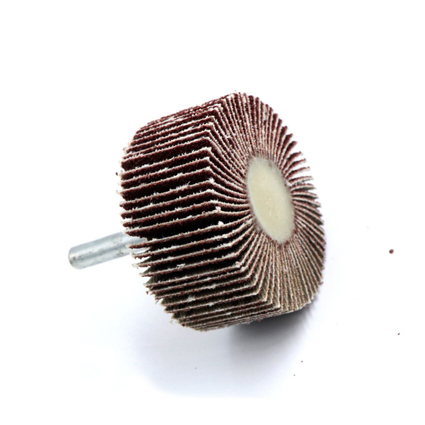 80 Grit 15mm-80mm Sanding Flap Wheel Disc Sandpaper Abrasive 1/4 ...