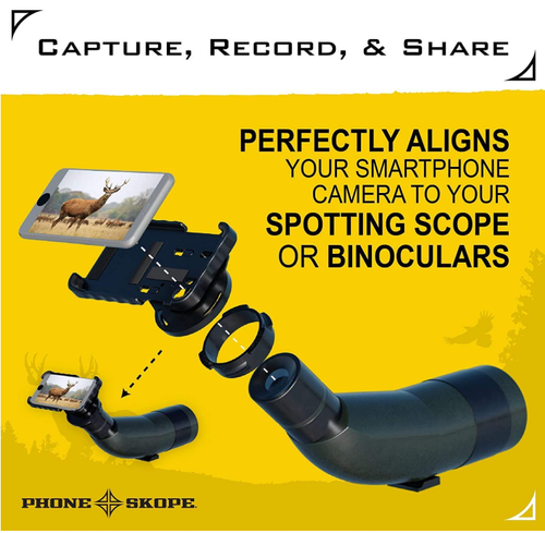 Phone Skope Complete Digiscoping Kit, For iPhone / Samsung Vortex ...