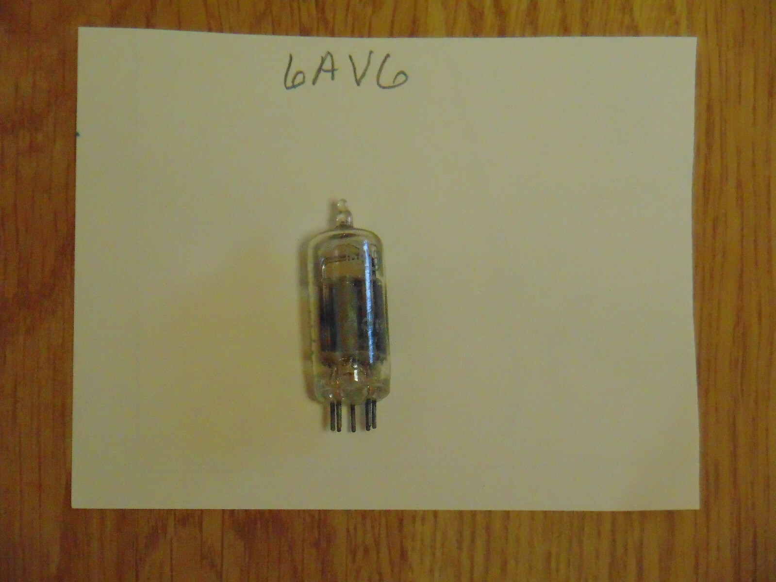 Admiral 6AV6 Vacuum Tube Tested Good Used (Admiral, Fomoco, GE, RCA or ...
