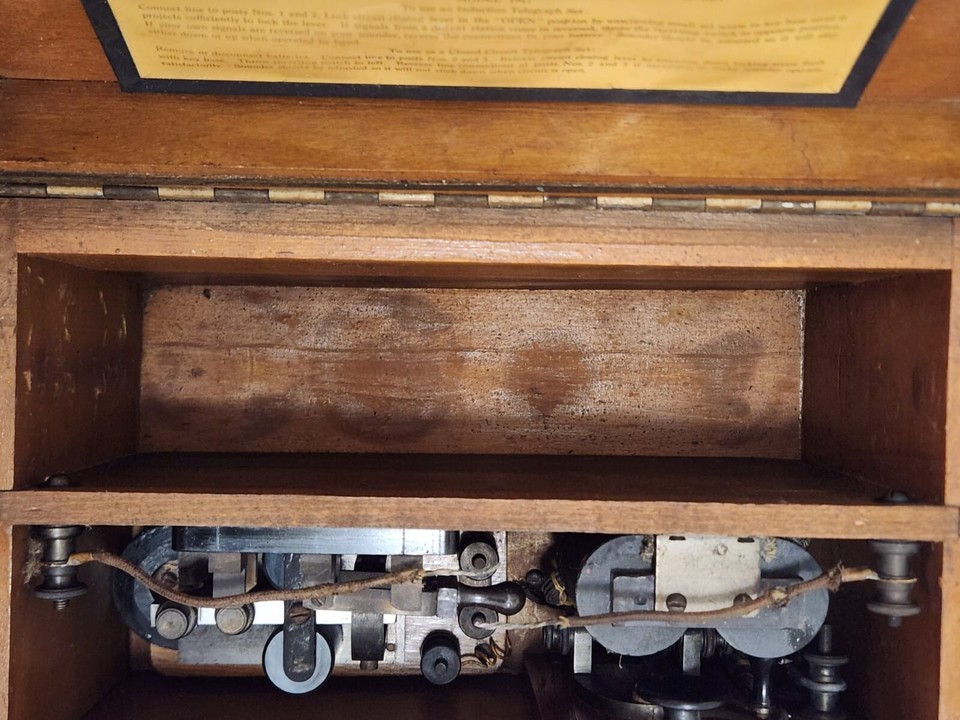 WW1 M1917 Signal Corps U.S. Army Field Induction Telegraph L.S. Brach ...