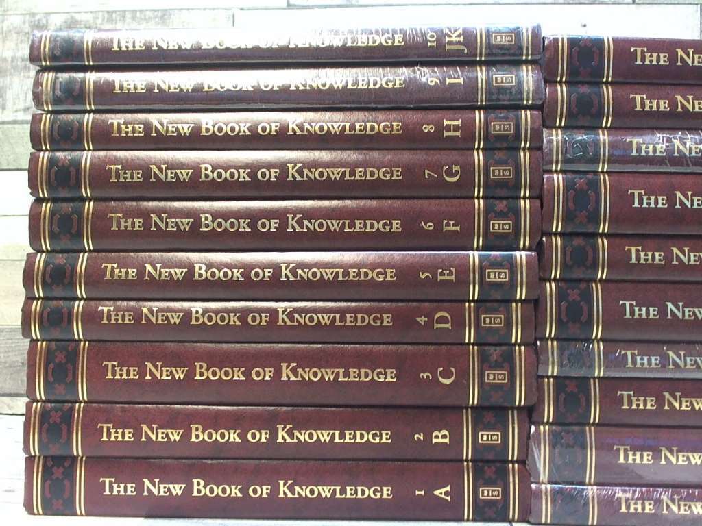 The New Book of Knowledge Encyclopedia Set- Complete Set - 20 Vols ...