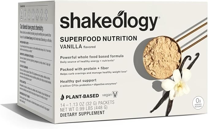 Shakeology Whey Protein Powder Blend - Gluten Free, Superfood Protein ...