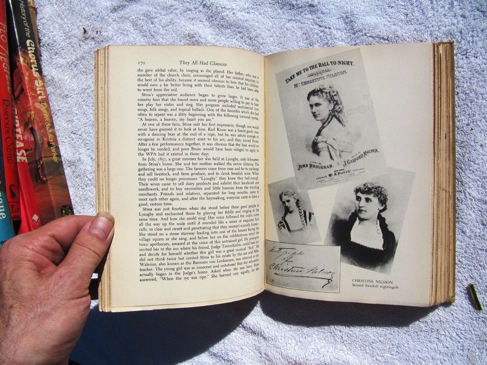 Edward Marks THEY ALL HAD GLAMOUR Swedish Nightingale to Naked Lady ...