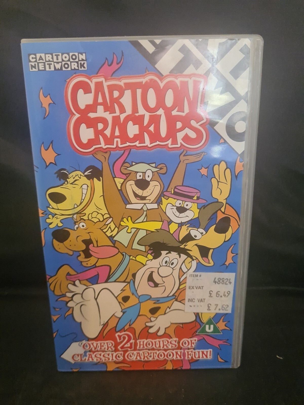 Cartoon Network Cartoon Crack-ups VHS Tapes Scooby Doo Wacky Races Top ...