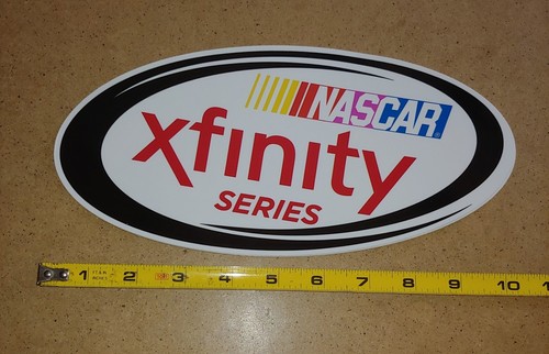 Vintage NASCAR issued Xfinity series sticker decal nos oval | eBay