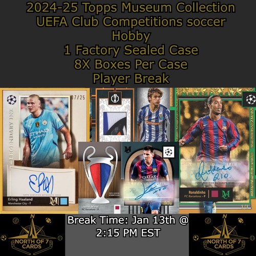 Ruud Gullit - 2024-25 Topps Museum Collection 1X Case Player BREAK #3 ...