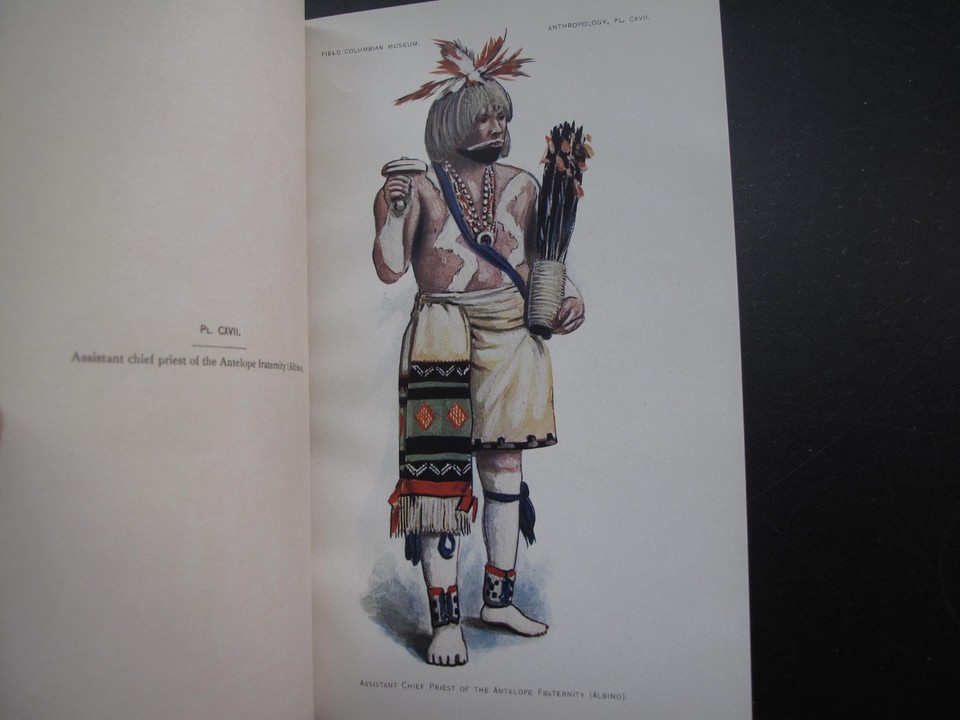 Hopi Indians Mishongnovi Ceremonies Snake Antelope Dance Mythology 1902 ...