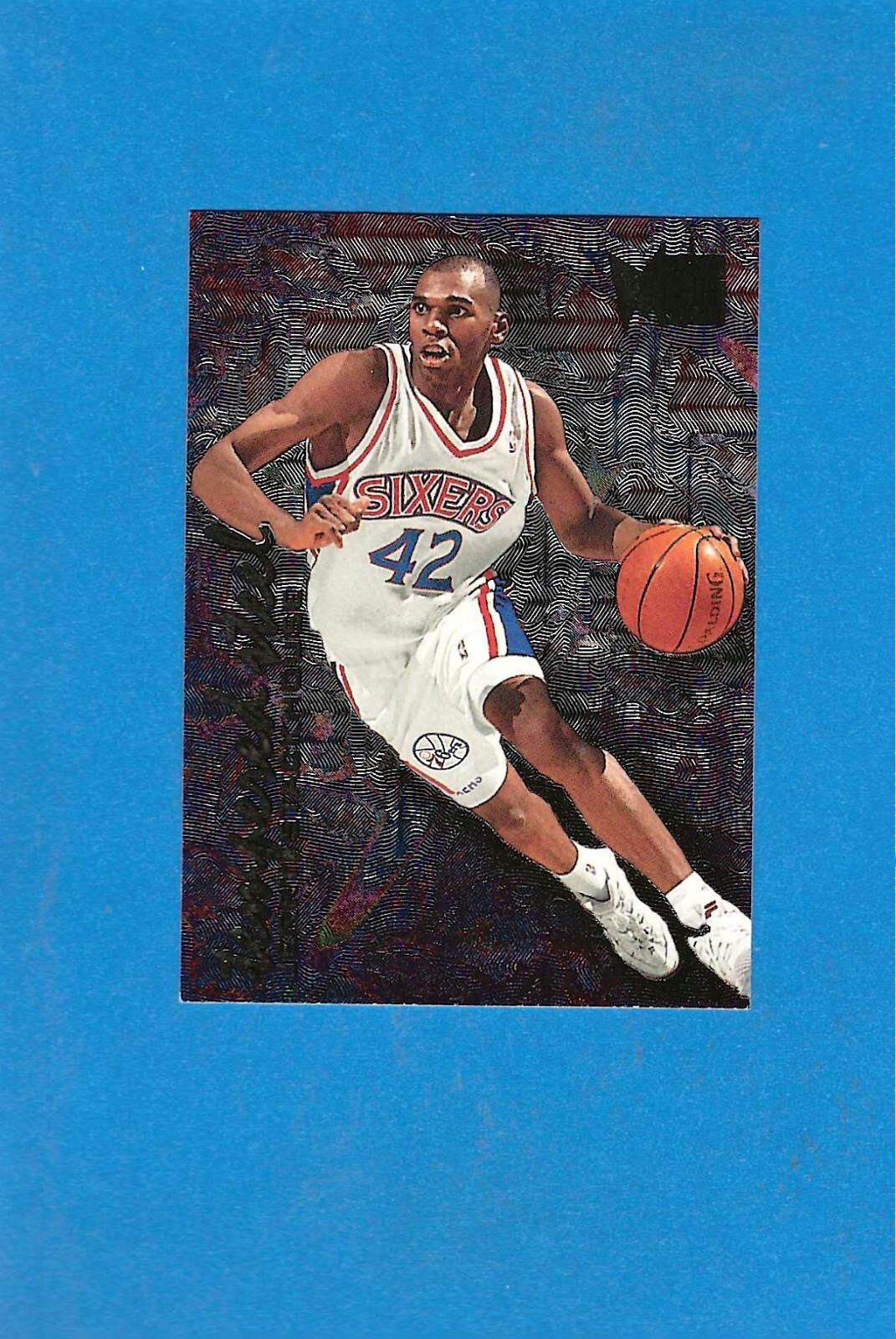 Jerry Stackhouse - 1996 Fleer Metal Tempered Steel Insert #9 NM MINT | eBay