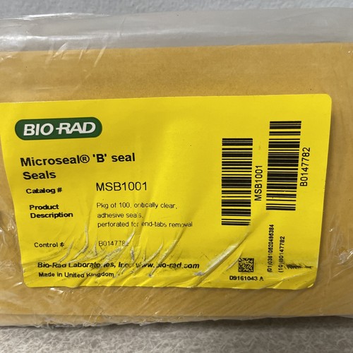 Bio-Rad+MSB1001+Microseal+B+Seal+Seals+-+100%2Fpack for sale online | eBay