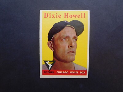 DIXIE HOWELL CHICAGO WHITE SOX 1958 TOPPS CARD #421 | eBay