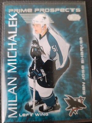 2003-04 Pacific Heads Up Hockey Prime Prospects #18 Milan Michalek | eBay