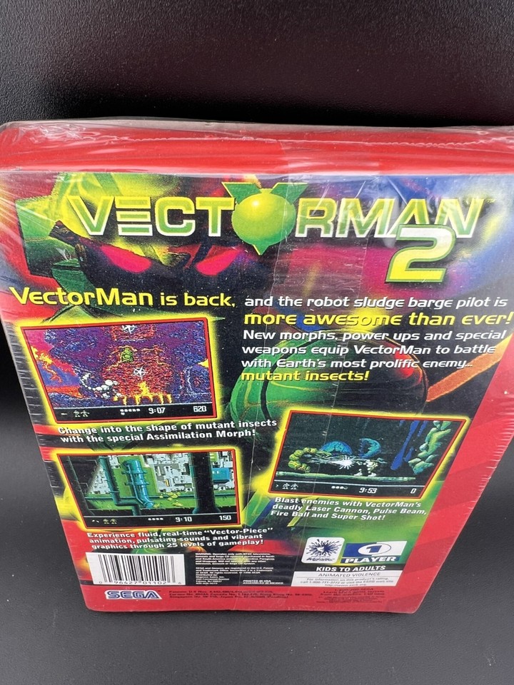 Vectorman 2 (Sega Genesis, 1996) NEW Factory Sealed 10086018431| eBay